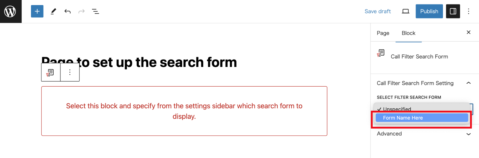 How to Add Forms | Docs | VK Filter Search